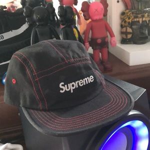 Supreme | Accessories | Black Supreme Camp Cap | Poshmark
